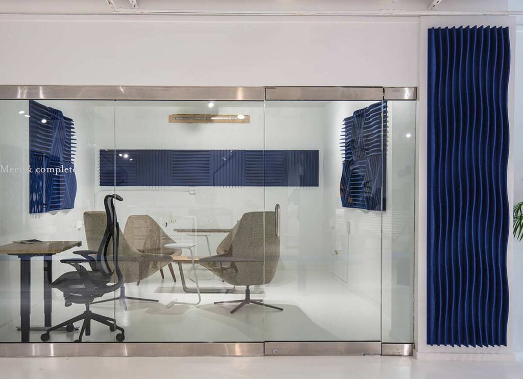 Acoustic Blade Wall Tiles | Main Street Office Furniture