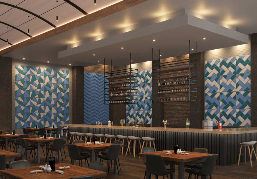 Acoustic Blade Wall Tiles | Main Street Office Furniture