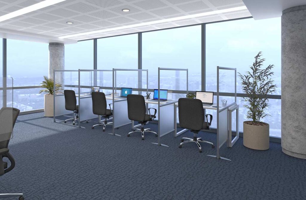 Acoustic Room Divider Panels; Notch Wall | MSOF