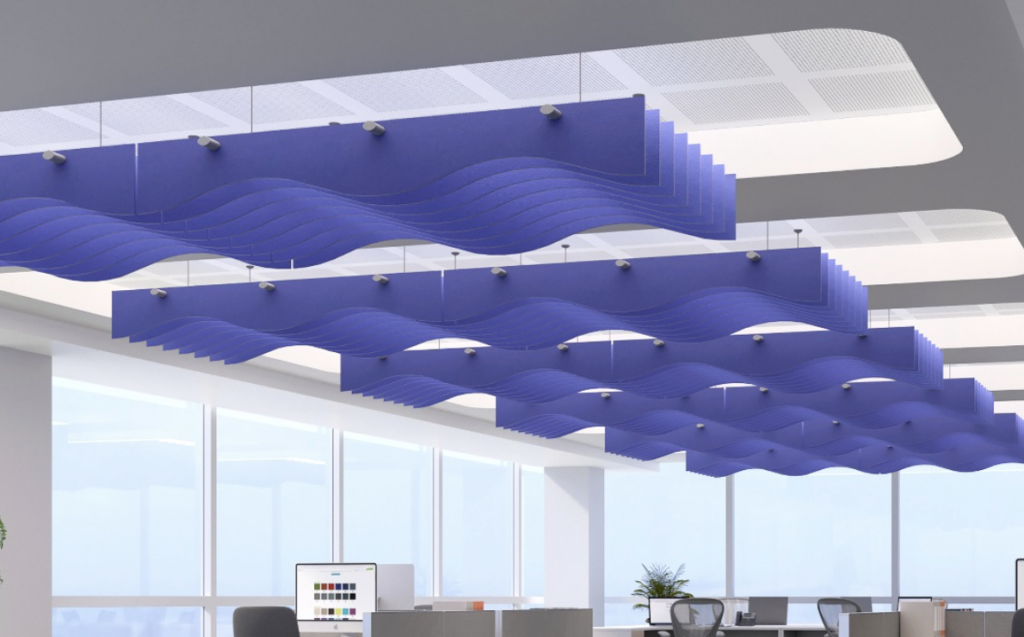 EchoDeco® Acoustic Ceiling Baffles | MSOF
